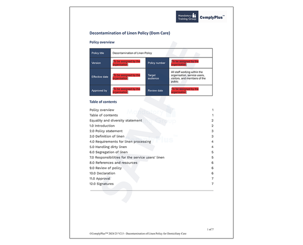 Donning and Doffing PPE Policy for Domiciliary Care Providers - The ...
